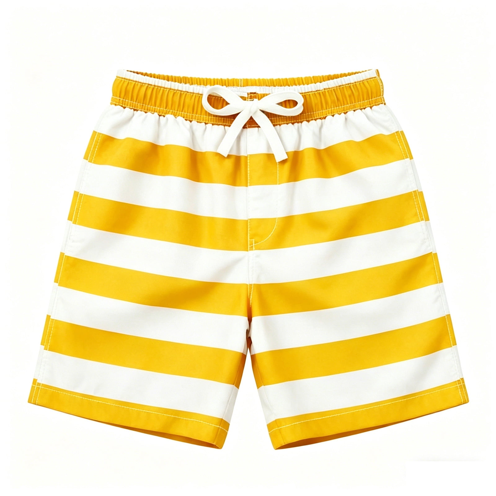 Angala Child Shorts Elastic Waist Striped Print Shorts Summer ...