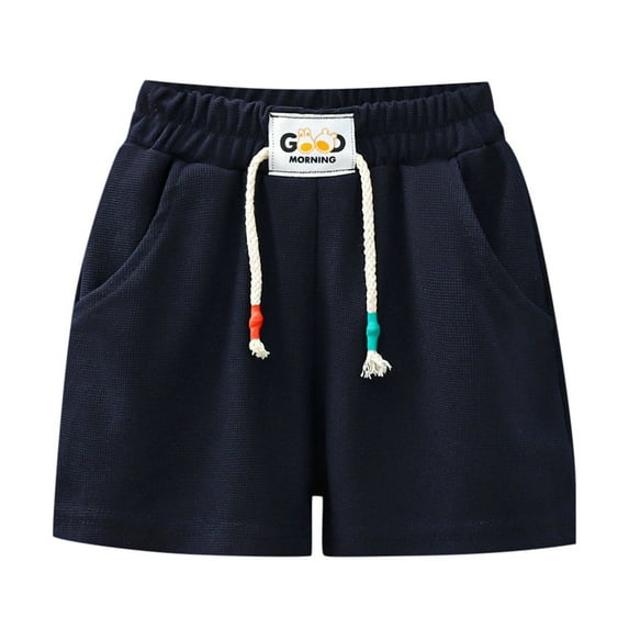Angala Children Shorts Boys Girls Drawstring Casual Summer Shorts ...