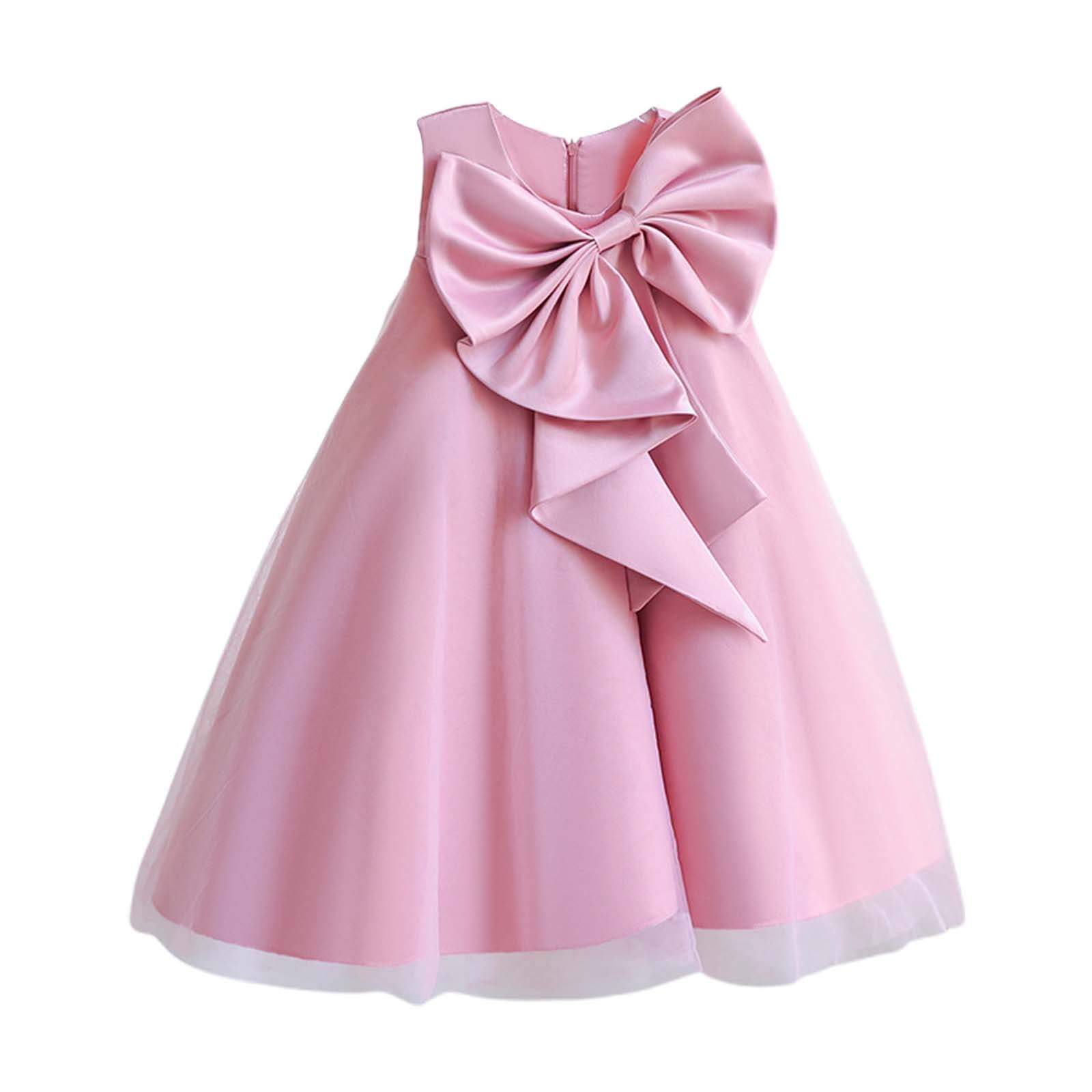 Angala Children's Dress Dress Girl Performance Pompous Dress Dress ...