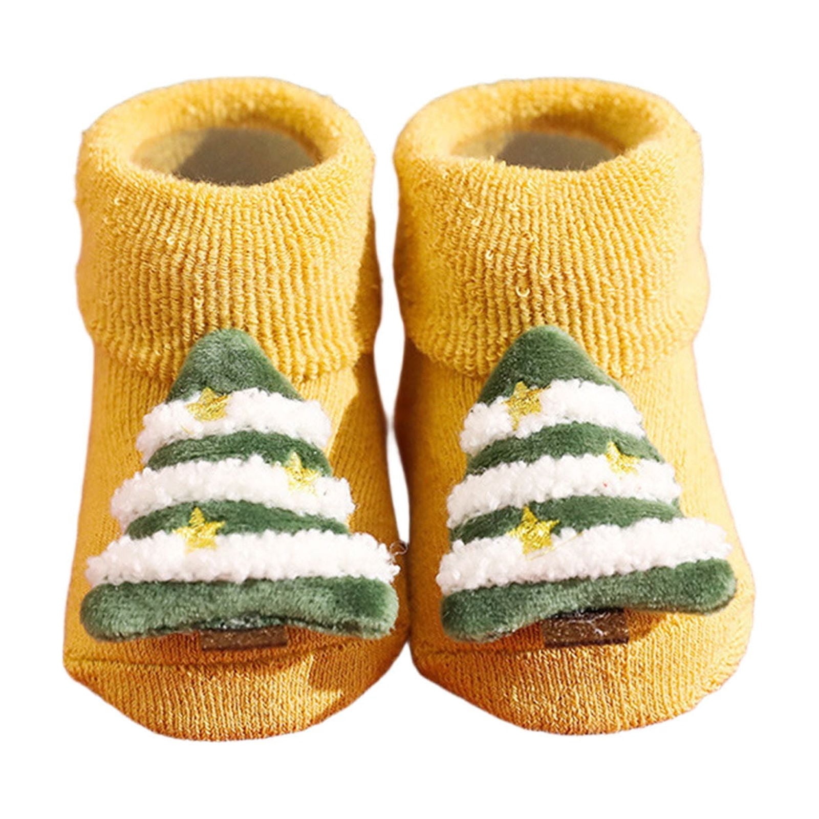 Angala Christmas Winter Baby Socks With Cute Cartoon Designs Grips ...