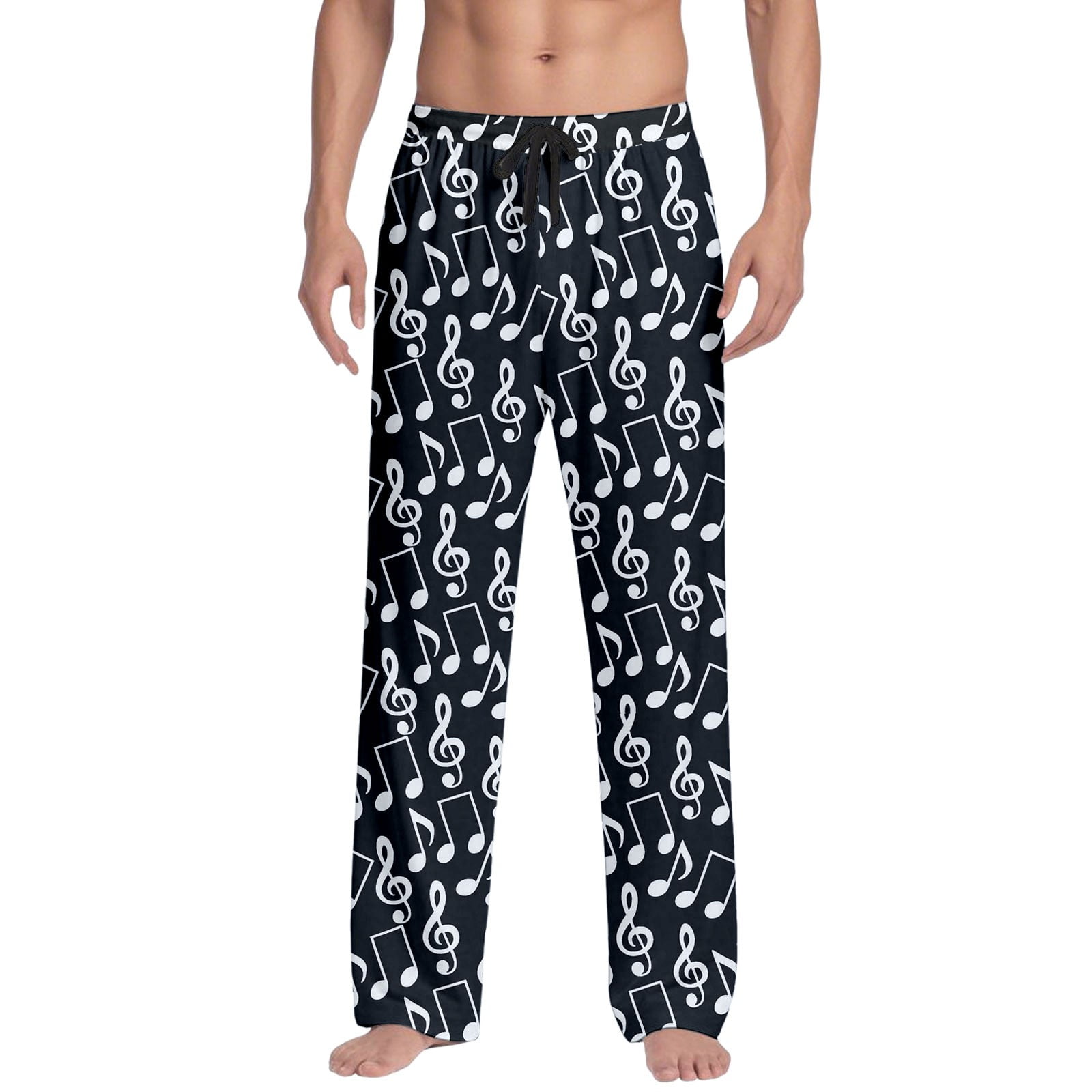 Angala Everyday Casual Trousers With All Over Print Design For A ...