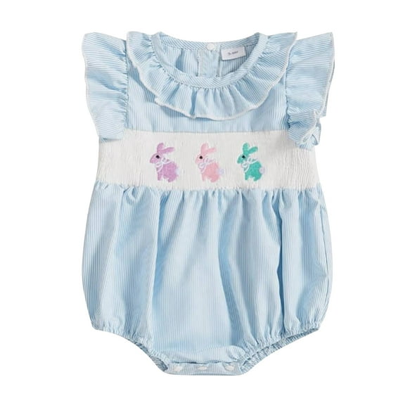 Angala Girl Rabbit Flying Sleeve Hayi Cozy Cute Boys And Girls Jumpsuit ...