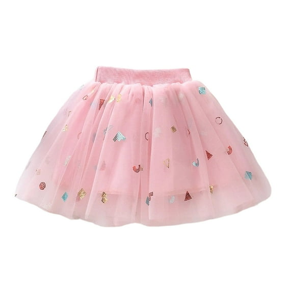 Angala Girls Layered Skirt With Sequins Party Tutu Dress For Dance ...