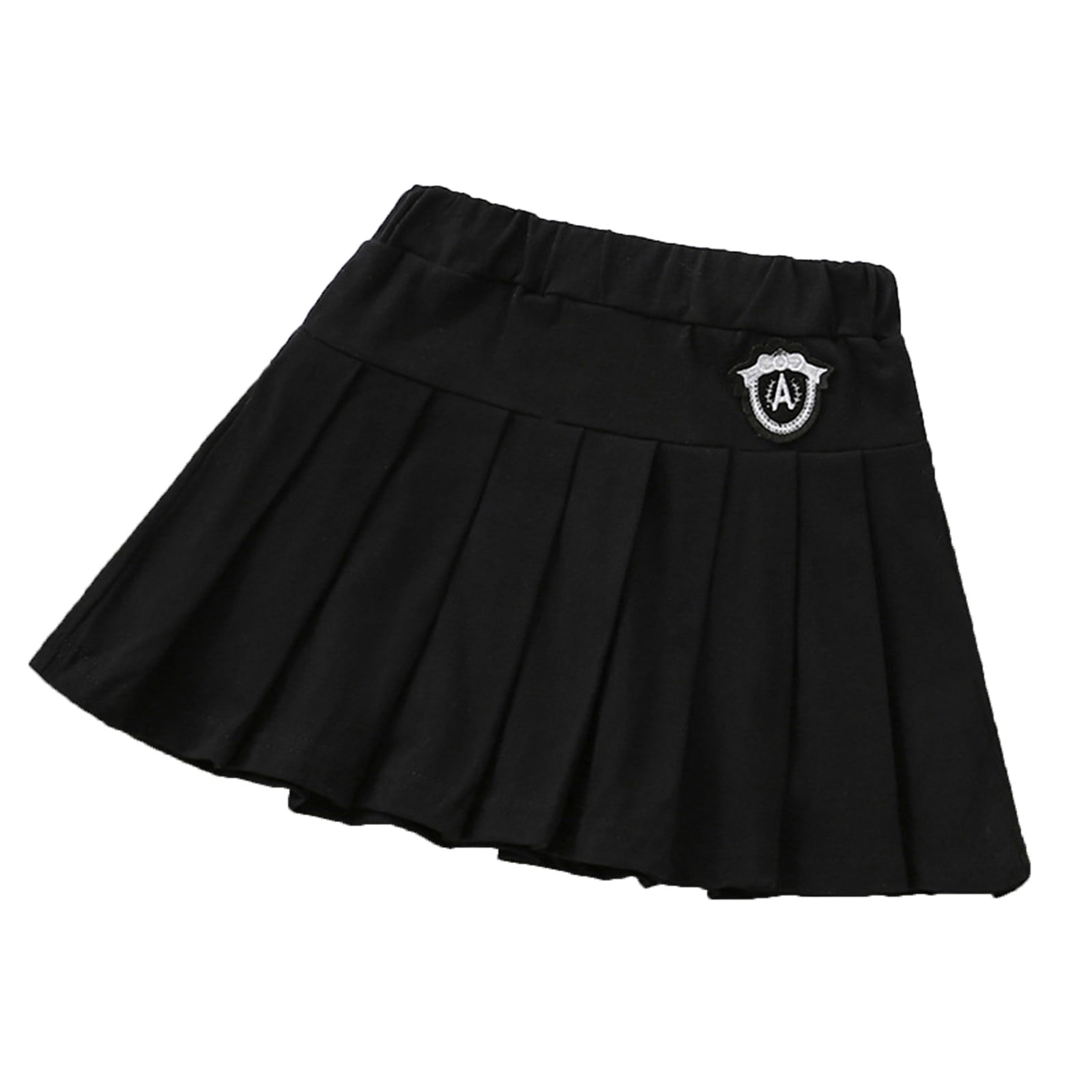 Angala Girls A Line Skirt With Pleats Summer High Waist Tutu Party ...