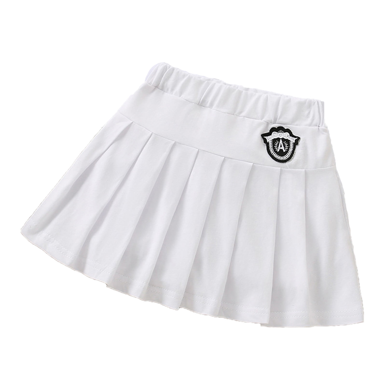 Angala Girls A Line Skirt With Pleats Summer High Waist Tutu Party ...