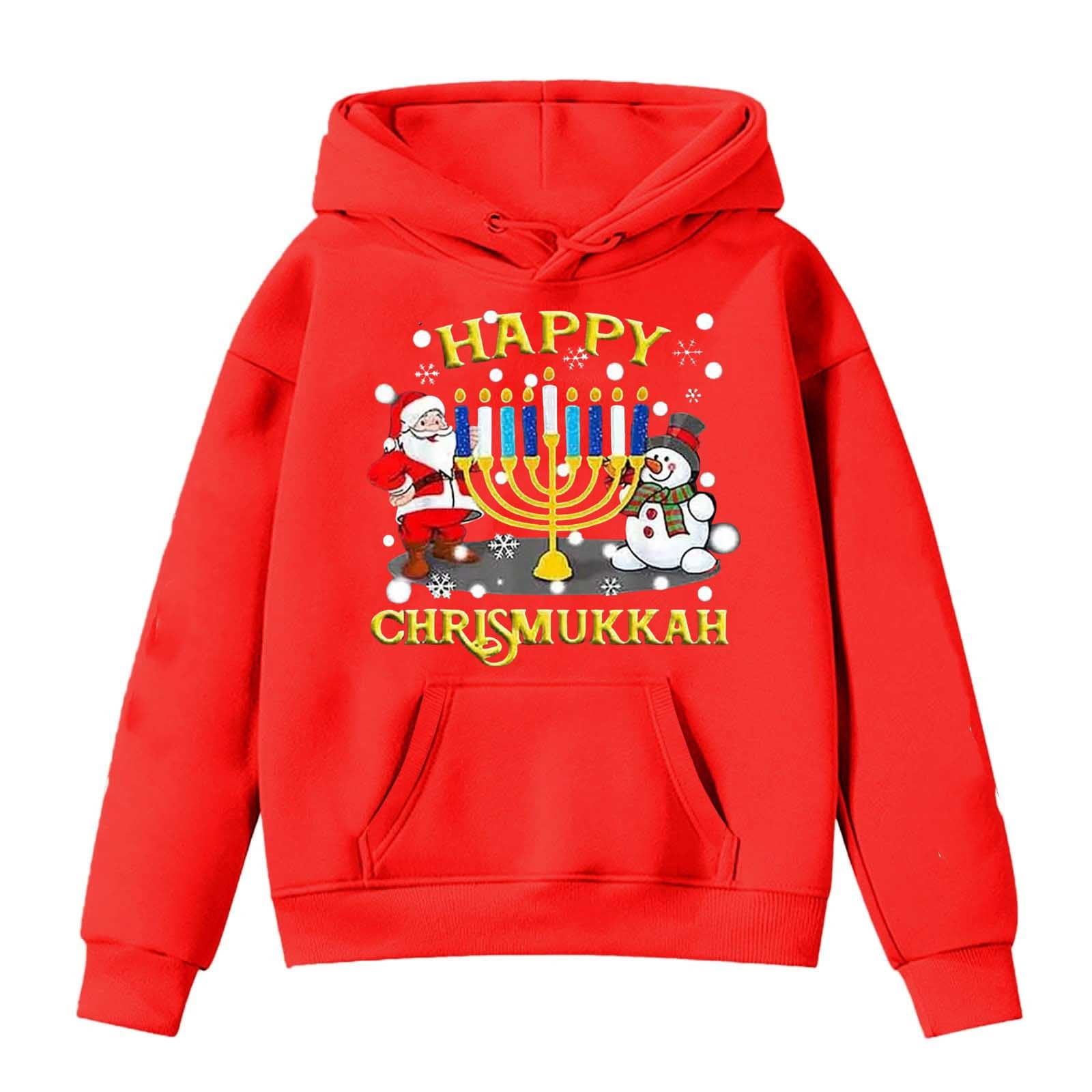 Angala Happy Chrismukkah Santa Snowman T Shirt Happy Hanukkah Chanukkah ...