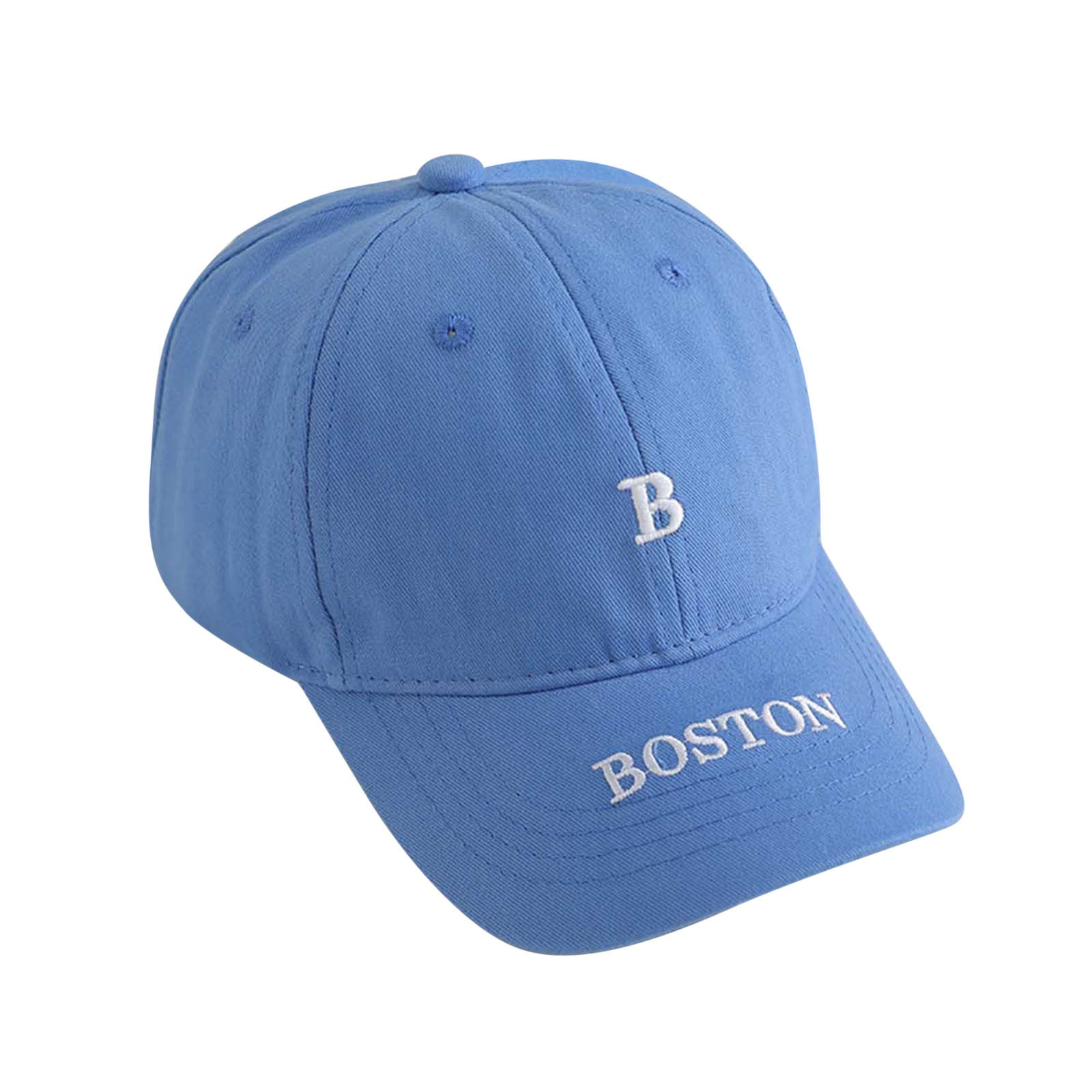 Angala Kids' Letter B Embroidered Baseball Cap With Uran Print Style ...