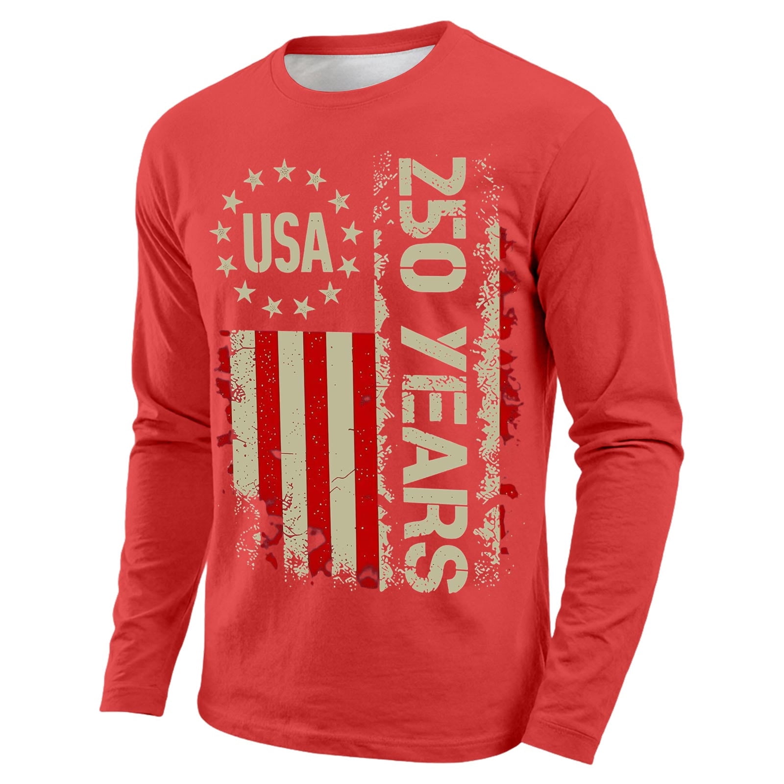 Angala Kids Shirts Summer Long Sleeve Shirts Crew Neck Graphic Print ...