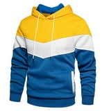 Angala Male Color Blocked Loose Casual Jacket With Side Seam Pockets ...