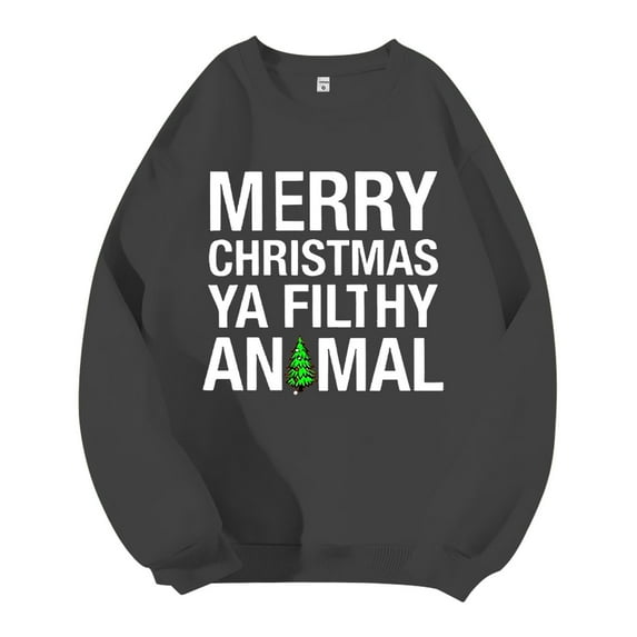 Angala Mens Christmas Fall Plus Size Hoodless Pullovers Fashion ...