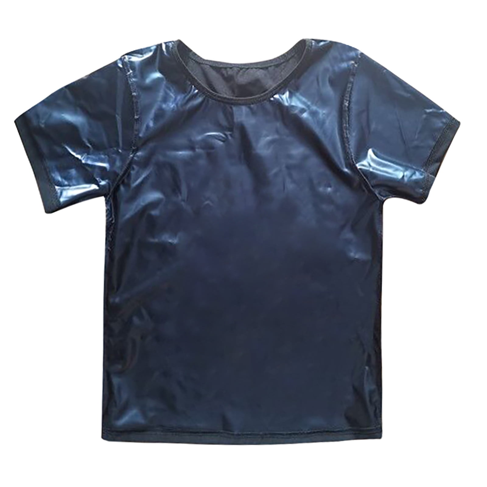 Angala Sauna Shirt For Men Short Sleeve Sauna Suit For Men Sweat Body ...