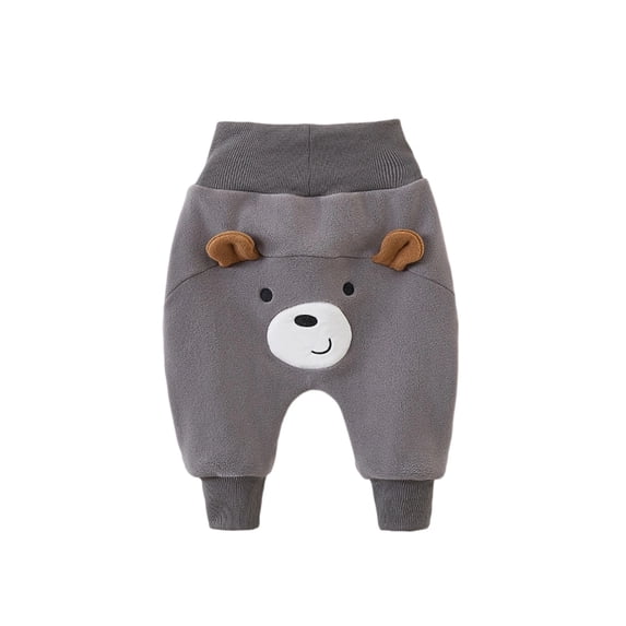Angala Soft Lined Baby Pants Winter Warm Infant Trousers With Cute ...
