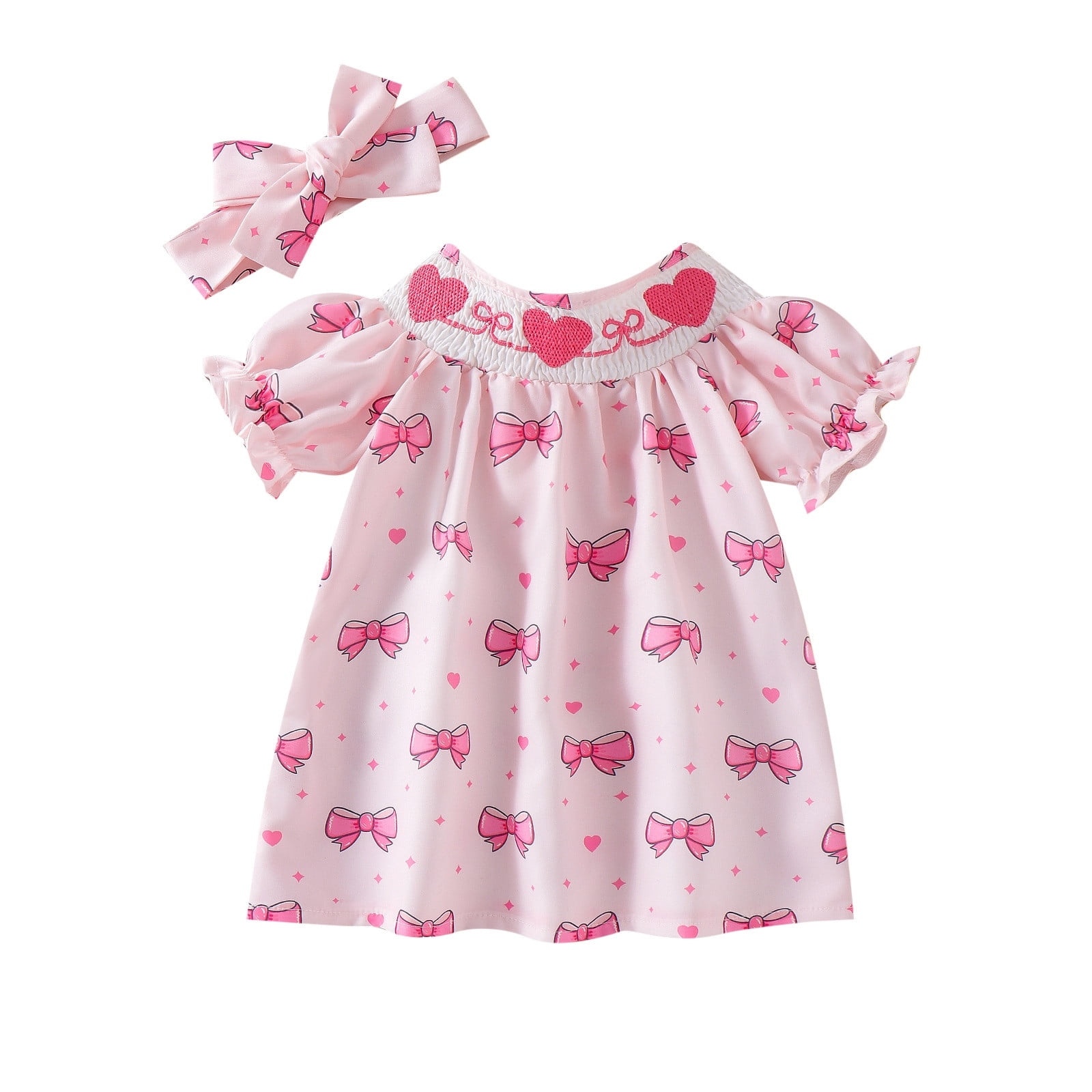 Angala Summer Sweet And Cute Girl Baby Sweet And Cute Bow Animal Arint ...