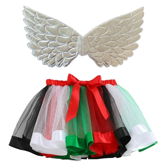Angala Valentine's Day Kids Girls Ballet Skirts Holiday Party Dance ...