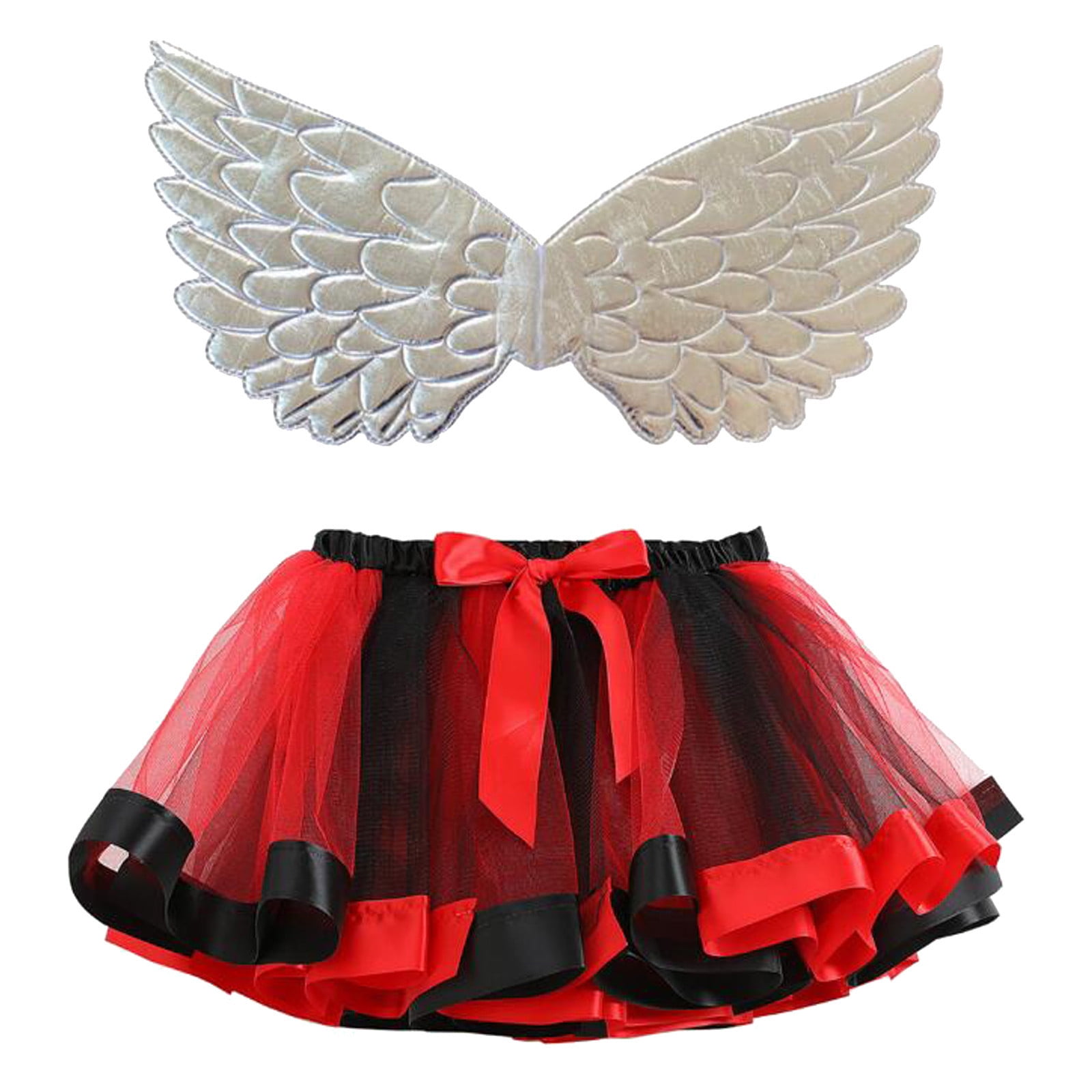 Angala Valentine's Day Kids Girls Ballet Skirts Holiday Party Dance ...