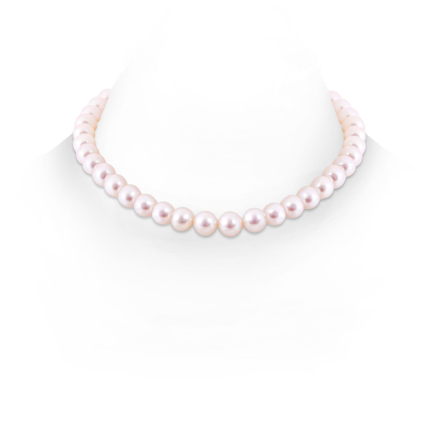 ANGARA 18" Single Strand Freshwater Cultured Pearl Necklace in 14K ...