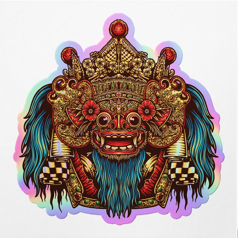 Angdest Club Holographic Decal Stickers Of Barong Costume Premium ...