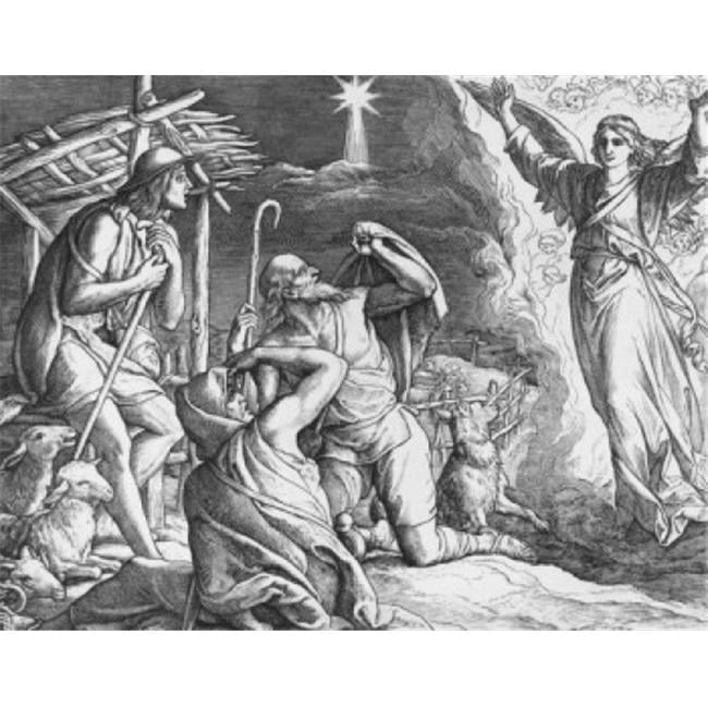 Angel Appearing to the Shepherds Julius Schnorr Von Carolsfeld 1794 ...