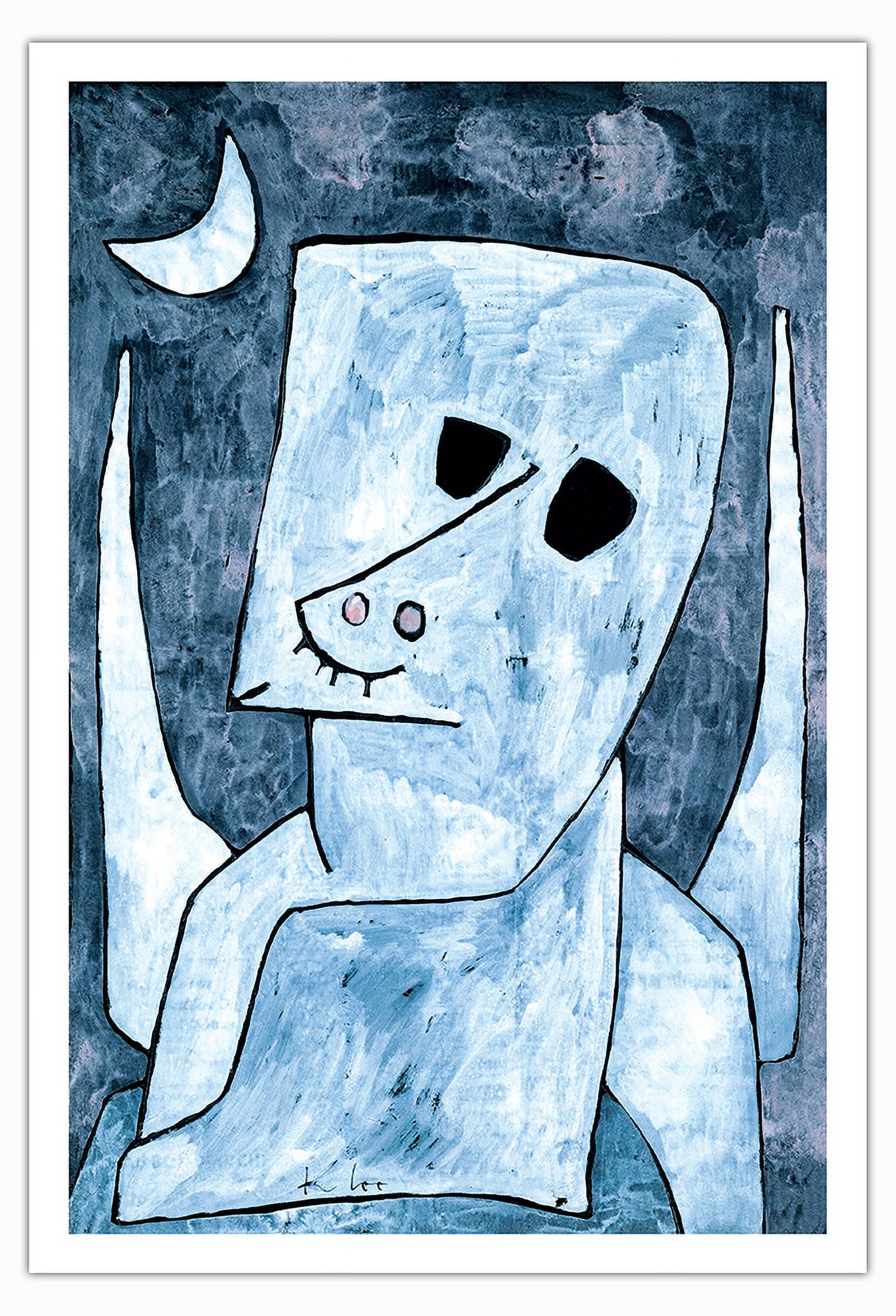 Angel Applicant - From an Original Color Abstract Art Painting by Paul ...