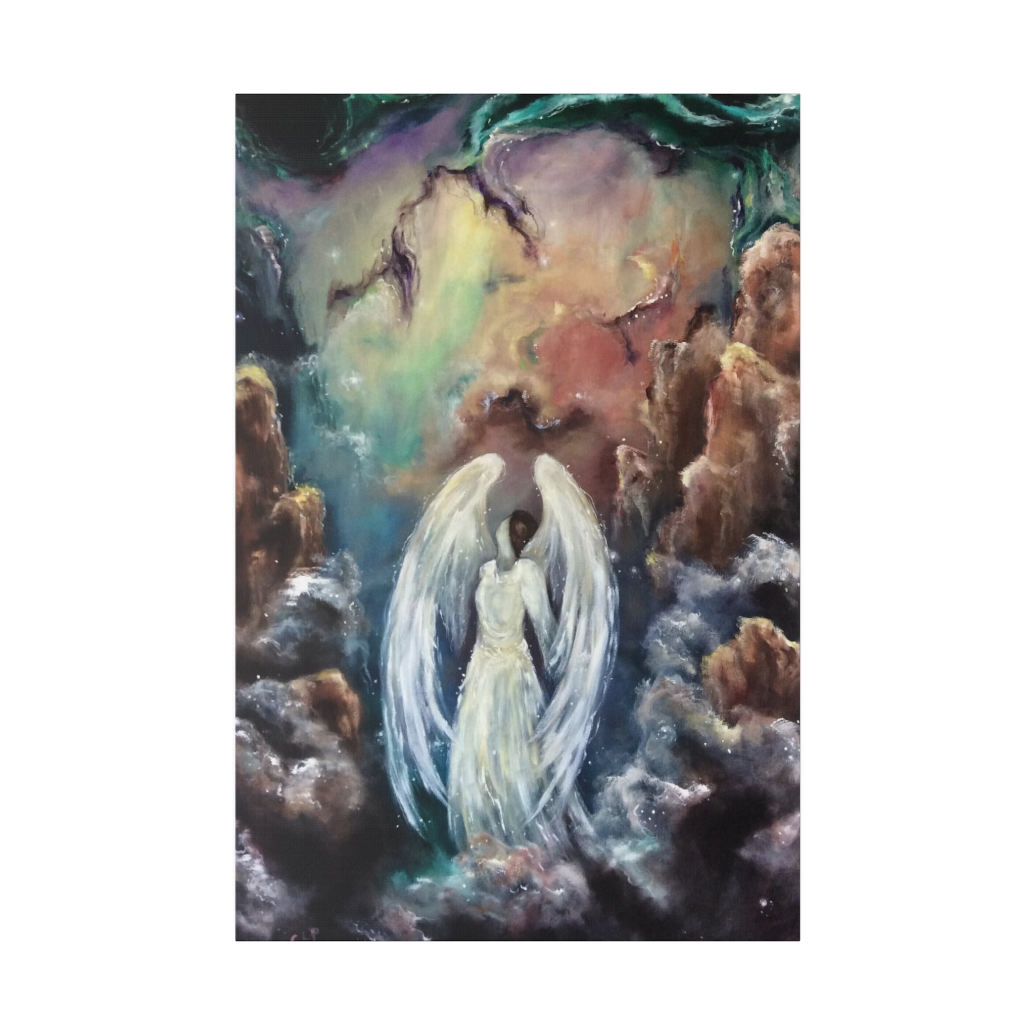 Angel Art, Cheryl Pettigrew Fine Art, Traditional Art, Matte Canvas ...