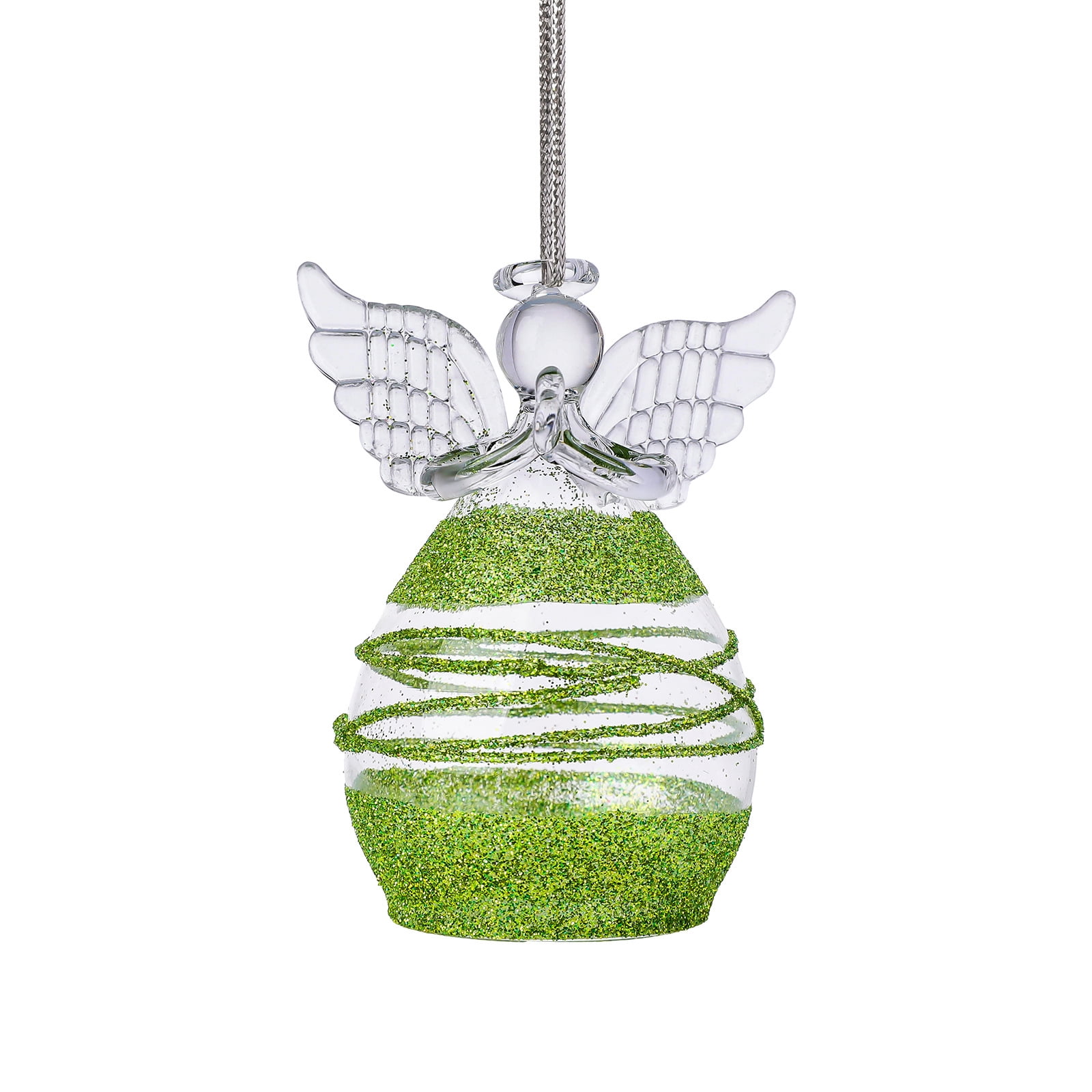 Angel In A Big Dress Glass Angel Ornaments for Window Decor，for Home ...
