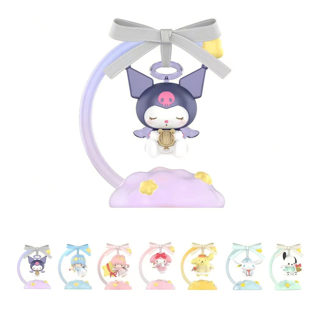 Angel Blind Box Sanrio Cartoon Cinnamoroll Star Hand-made Cute Pompom ...