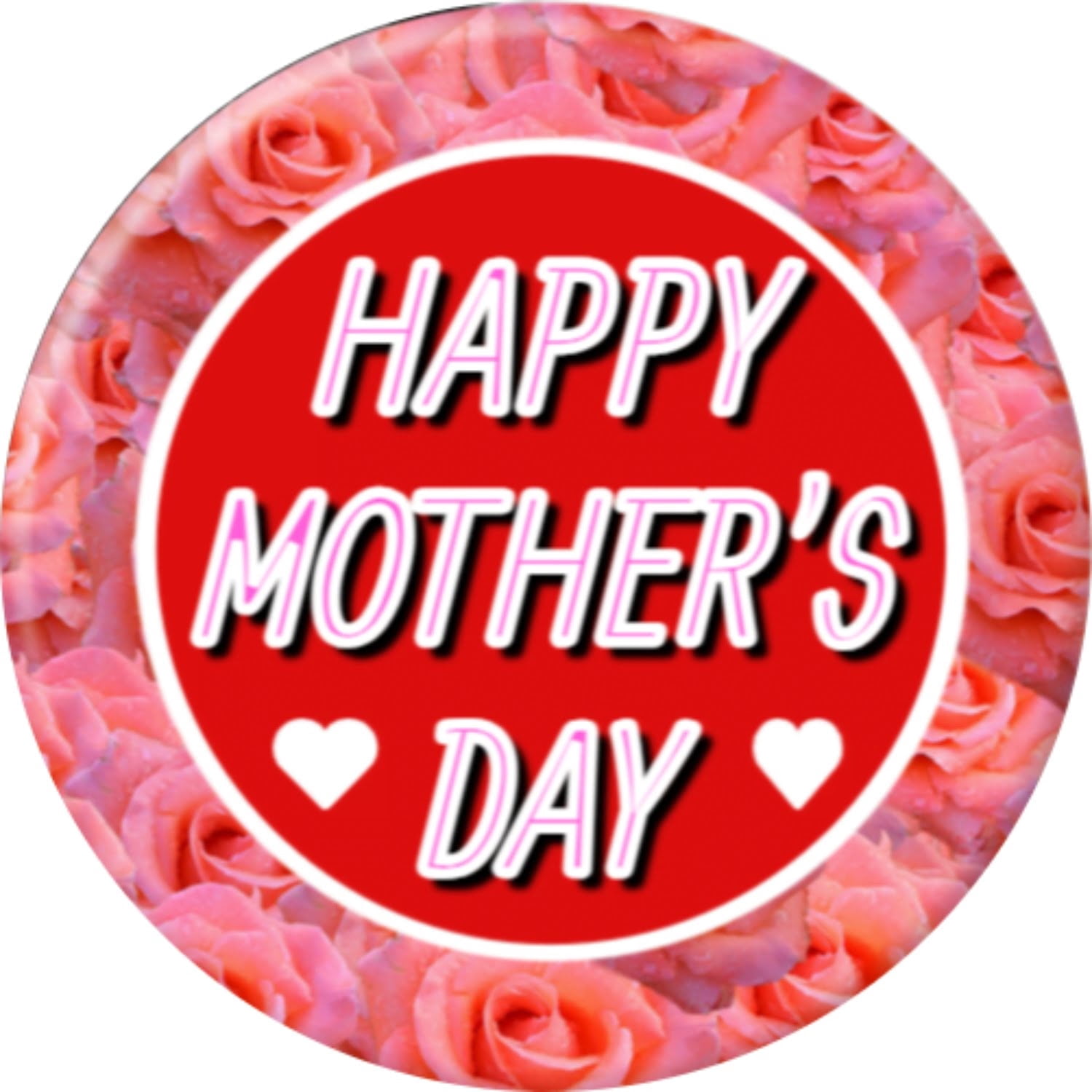 Angel Buttons 2.25 inch pin-back button Mother's Day - Walmart.com