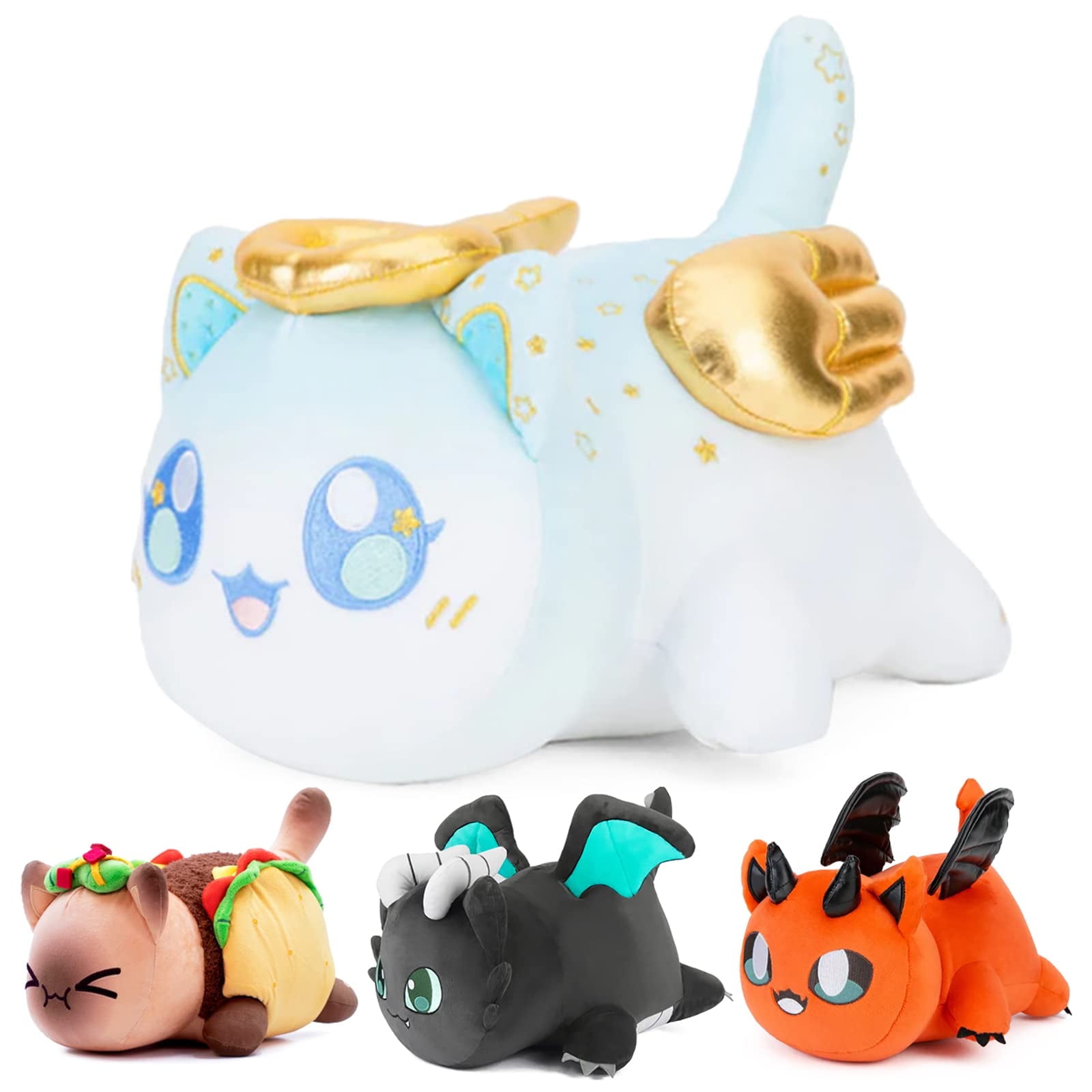 Angel Cat Plush Christmas Halloween Meemeows Cat Plush Collection ...