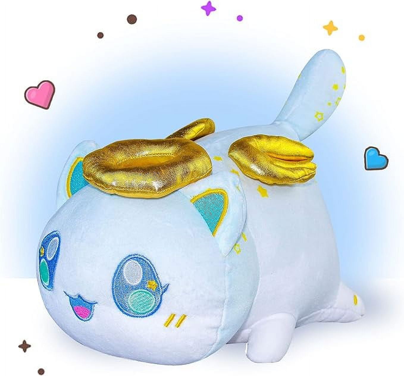Angel Cat Stuffed Animal Plush,Soft Meemeows Cat Plush Doll Birthday ...