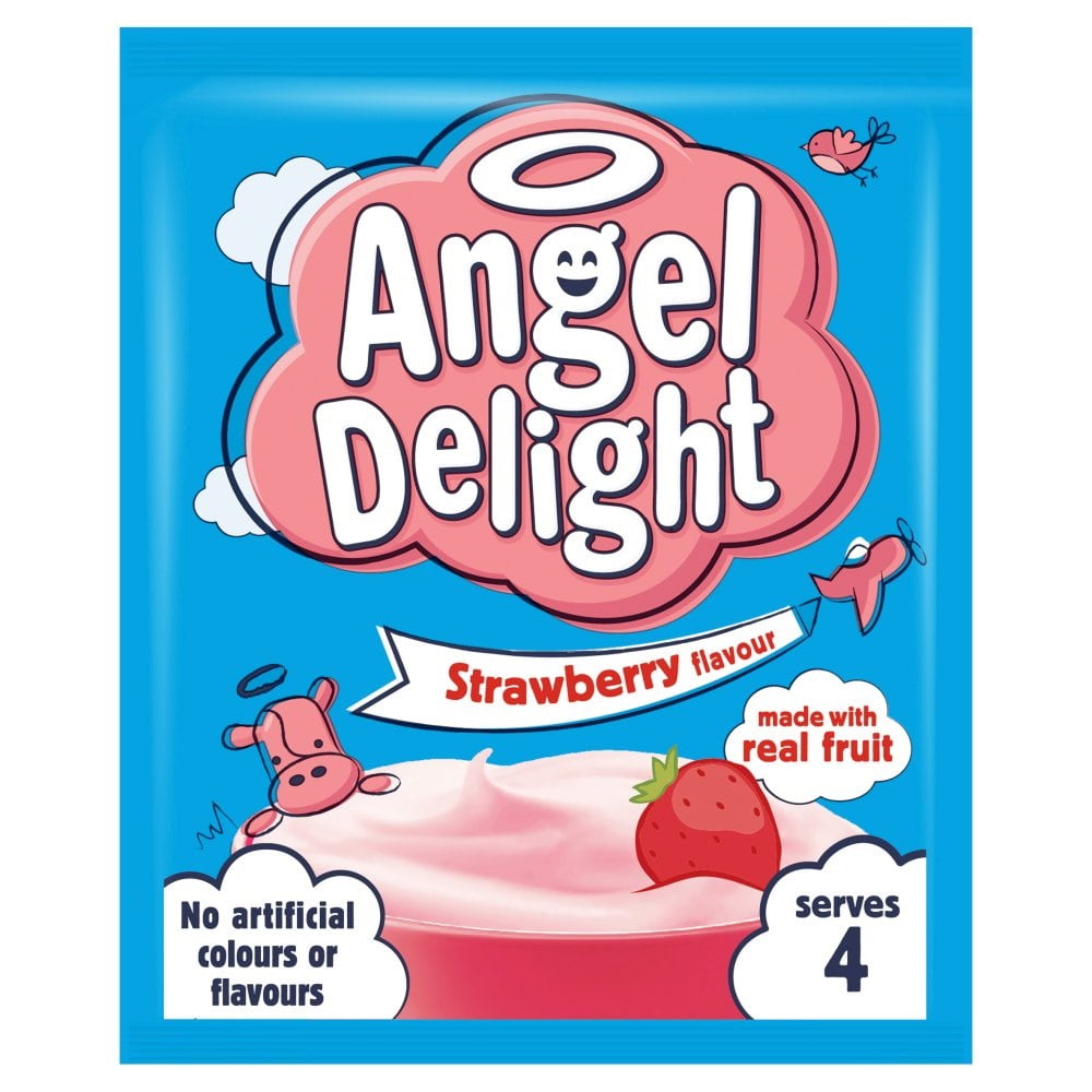Angel Delight Strawberry (59g) - Walmart.com