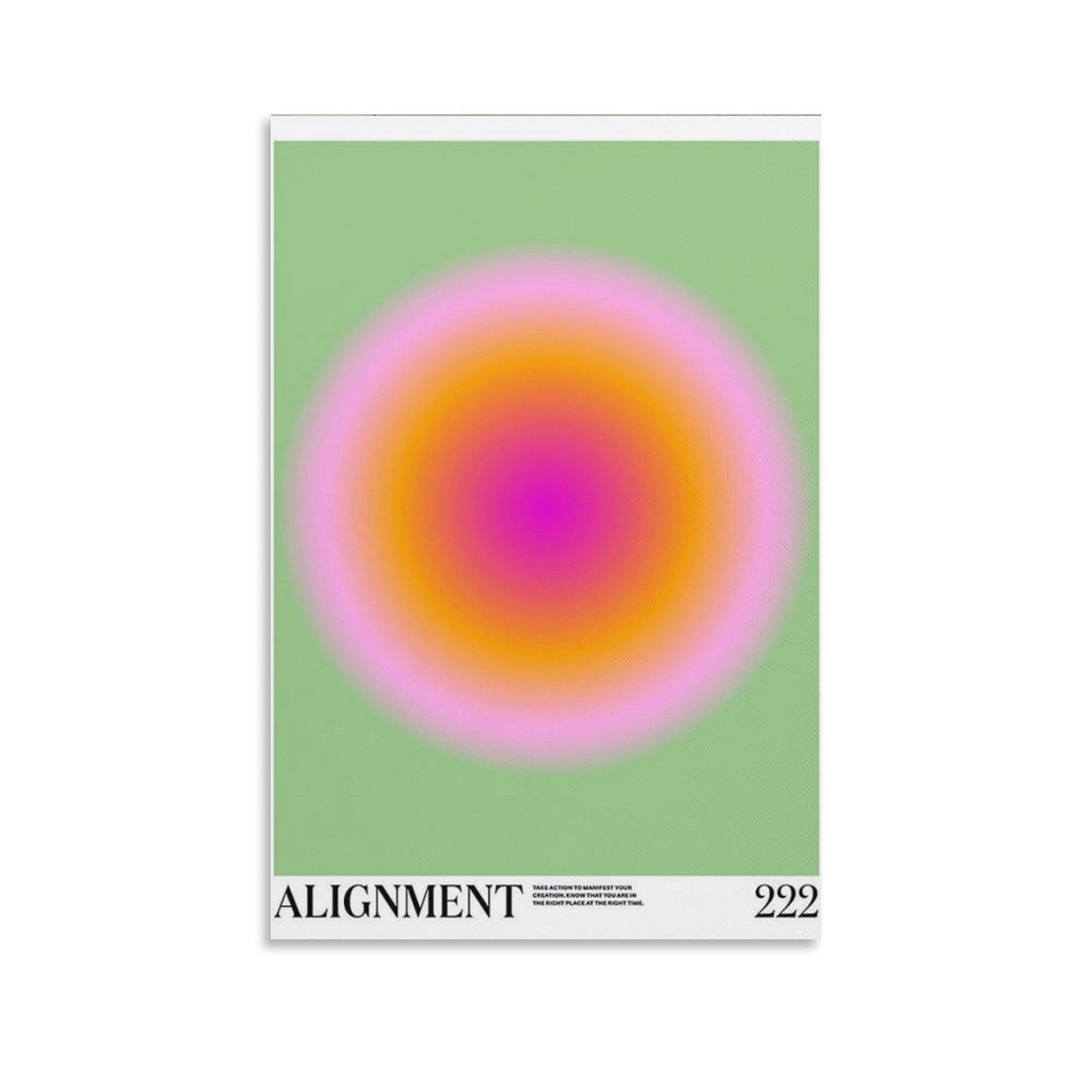 Angel Digital Gradient Aesthetic 222 Poster Spiritual Poster Poster ...