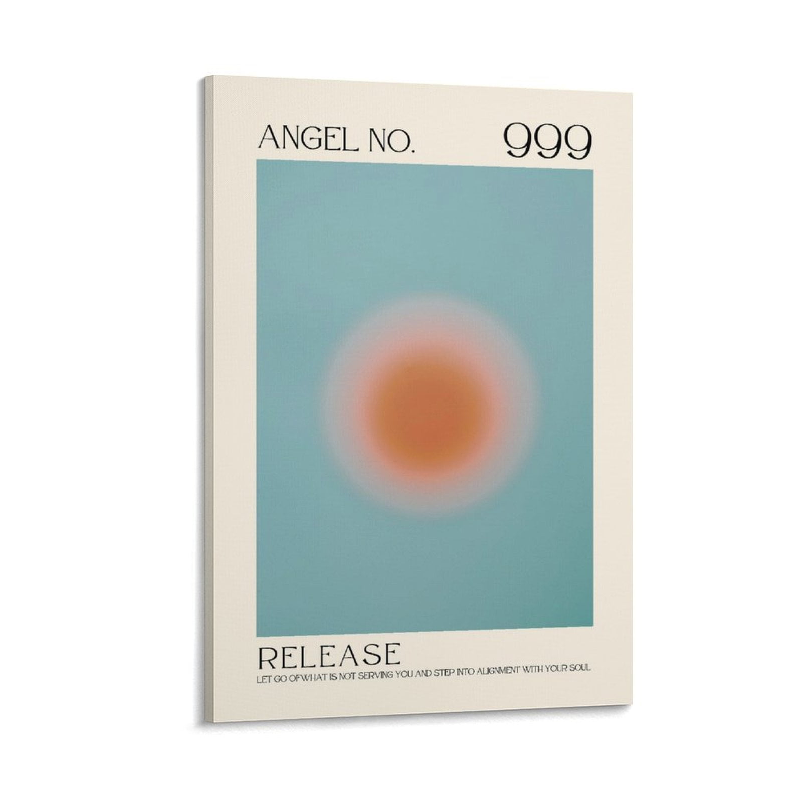 Angel Digital Gradient Aesthetics 999 Poster Print Photo Art Painting ...