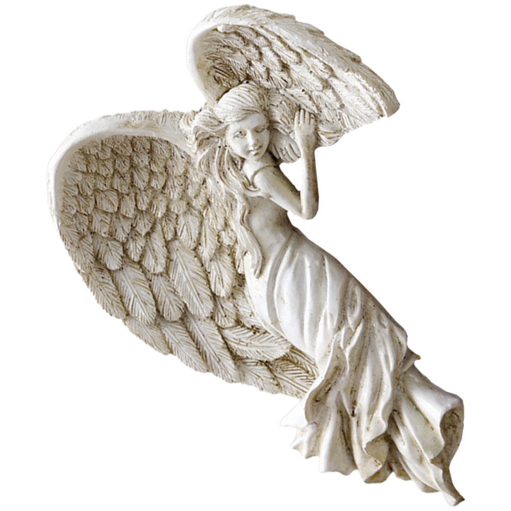 Angel Door Frame Decoration Resin Crafts Home Decor Angel Wings Wall ...