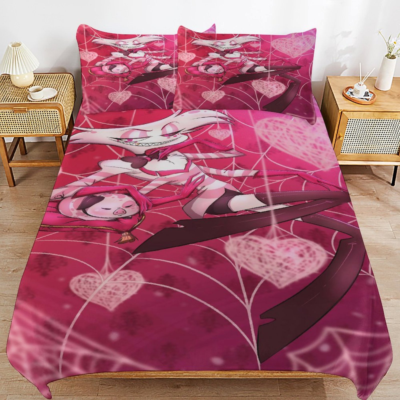 Angel Dust Bed Duvet Cover Microfiber Bedding Sets 3D Printed ...