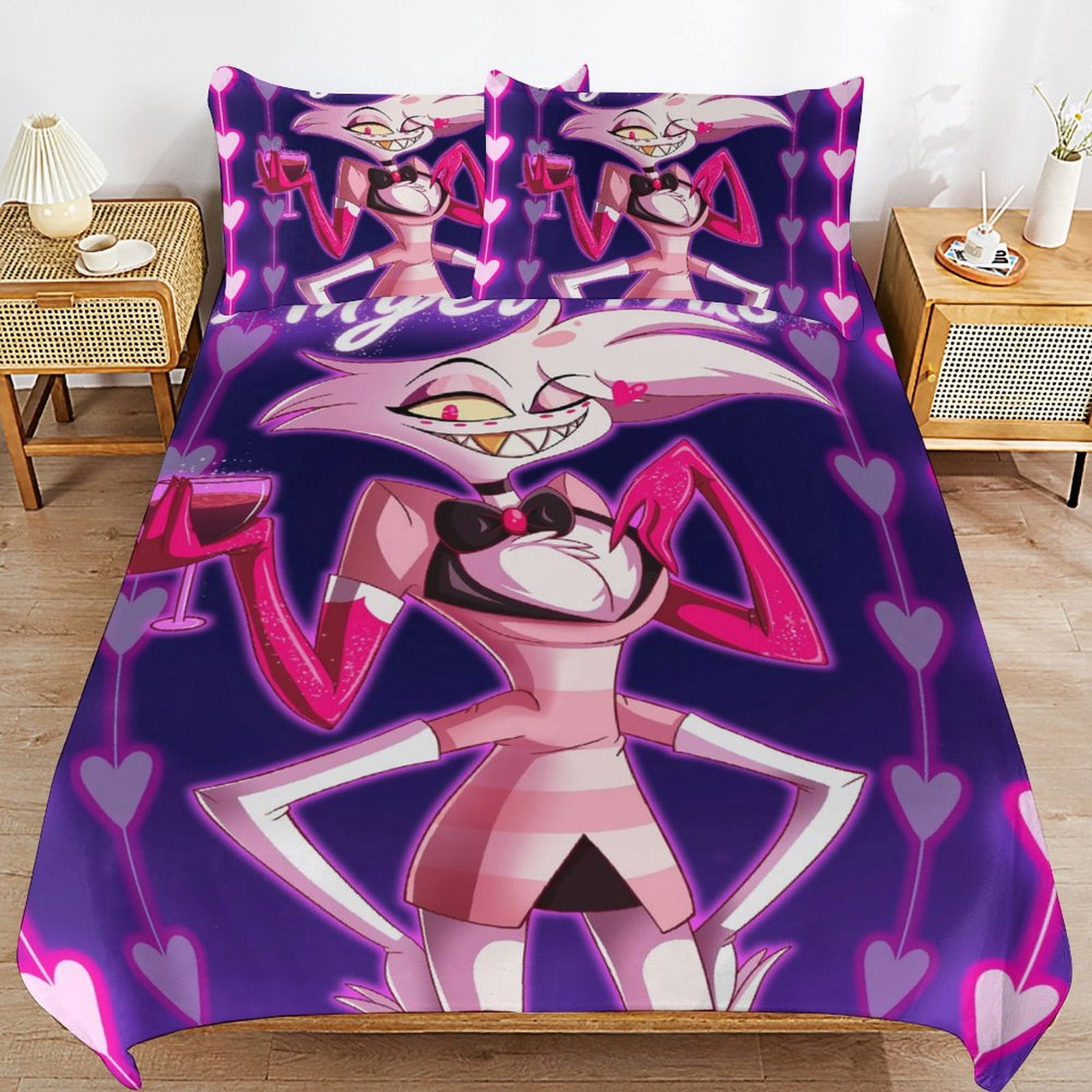Angel Dust Bed Duvet Cover Microfiber Bedding Sets 3D Printed ...