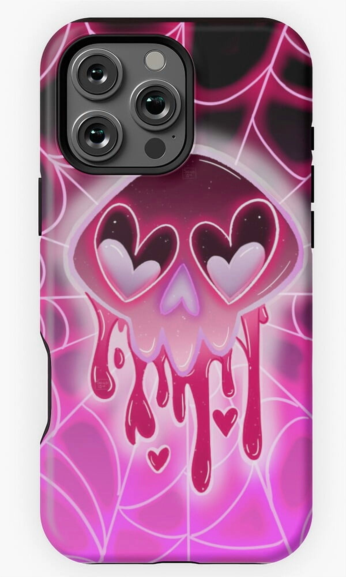 Angel Dust Character Design Phone Case for iPhone 16 15 14 13 12 11 Pro ...