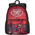 Angel Dust Cosplay Bag Charlie Alastor Anime Laptop Hazbin Veggie Print ...