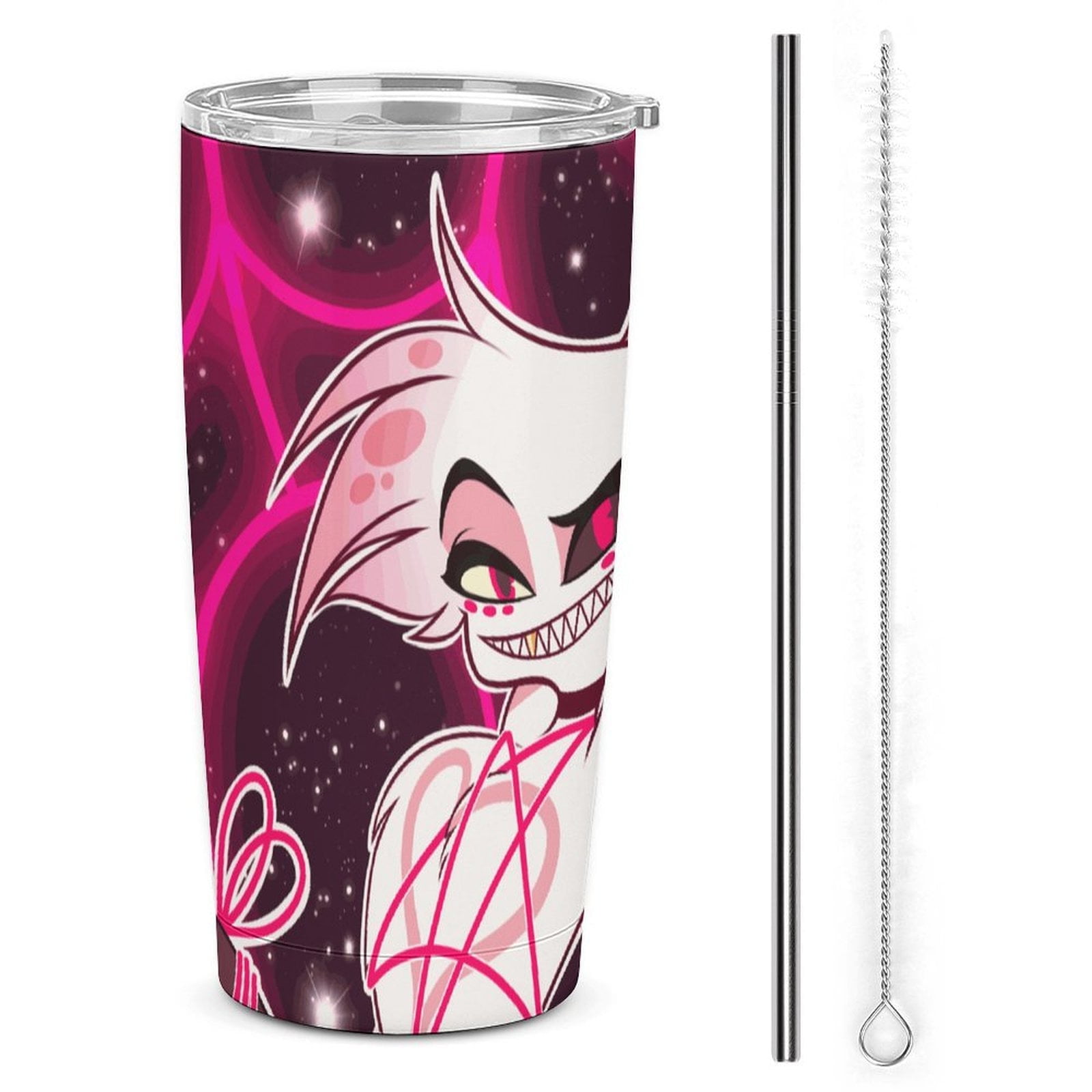 Angel Dust Dance Hazbin Hotel Stainless Steel Car Cup Thermal Vacuum ...