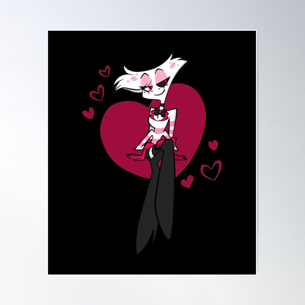 Angel Dust - Hazbin Hotel Poster Wall Art, Modern Wall Decor For Living ...