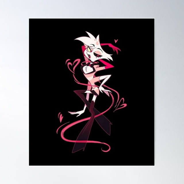 Angel Dust - Hazbin Hotel Poster Wall Art, Modern Wall Decor For Living ...