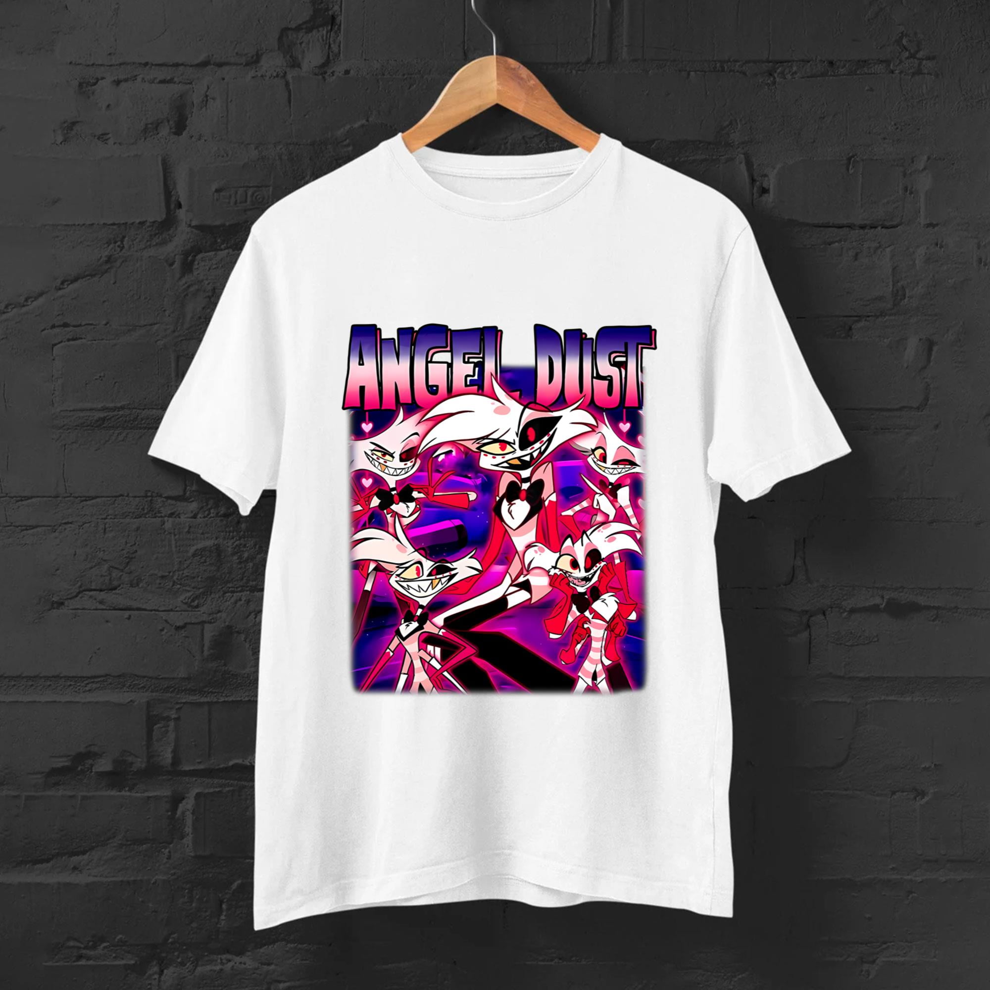 Angel Dust Shirt, Hazbin Hotel Angel Dust Shirt, Hazbin Hotel Movie ...