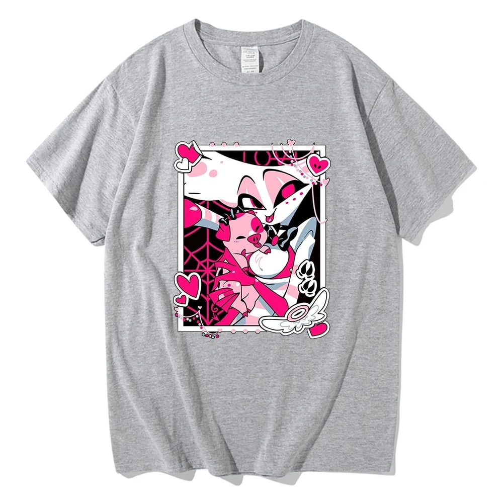 Angel Dust and Fat Nugget T Shirt New Fashion Men Aesthetic Funny ...