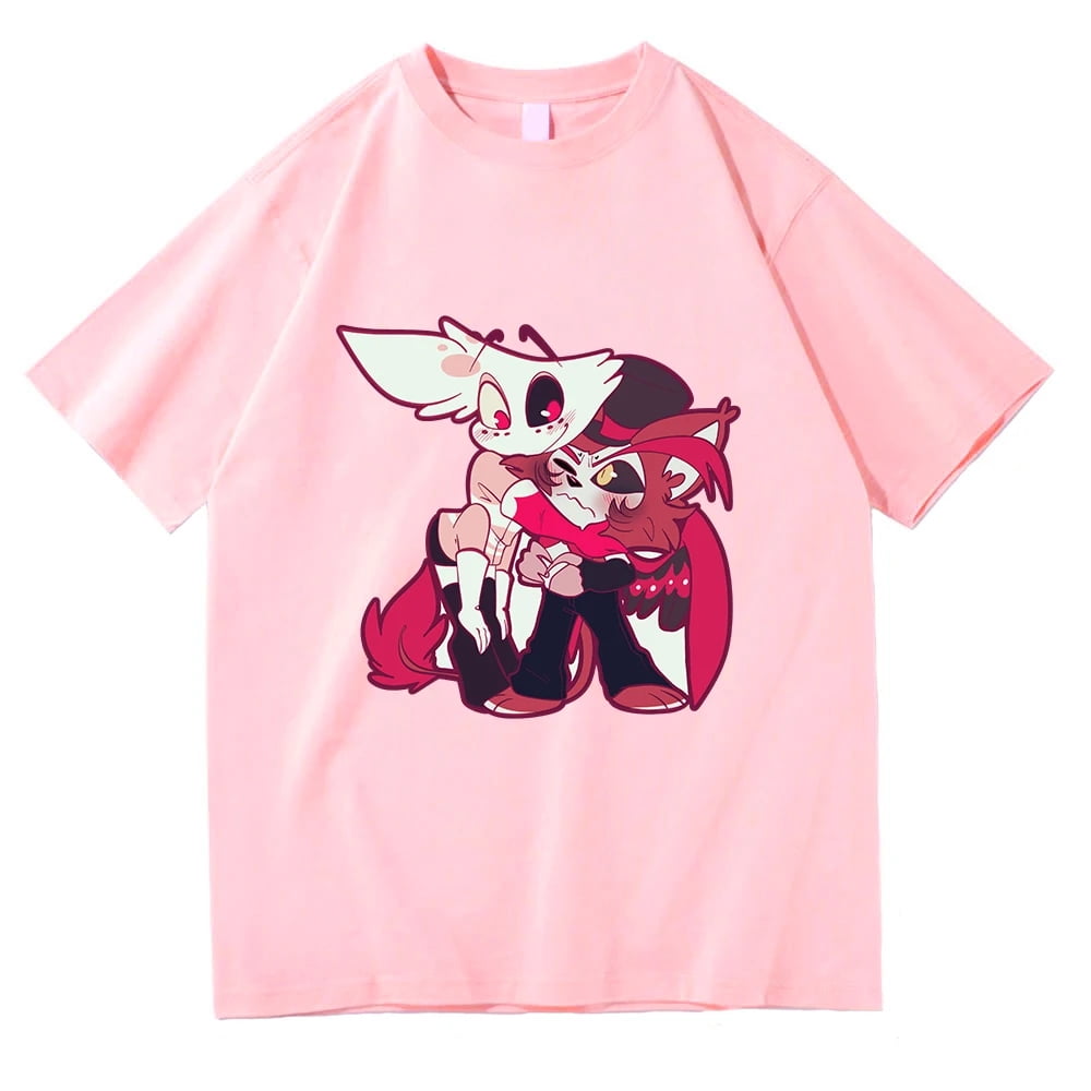 Angel Dust and Fat Nugget T Shirt New Fashion Men Aesthetic Funny ...