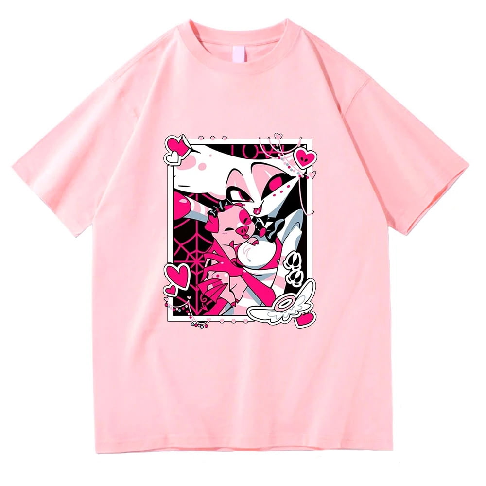 Angel Dust and Fat Nugget T Shirt New Fashion Men Aesthetic Funny ...