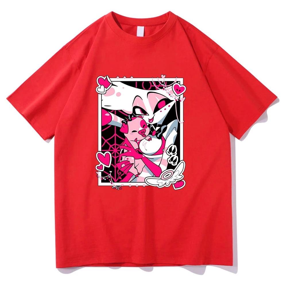 Angel Dust and Fat Nugget T Shirt New Fashion Men Aesthetic Funny ...