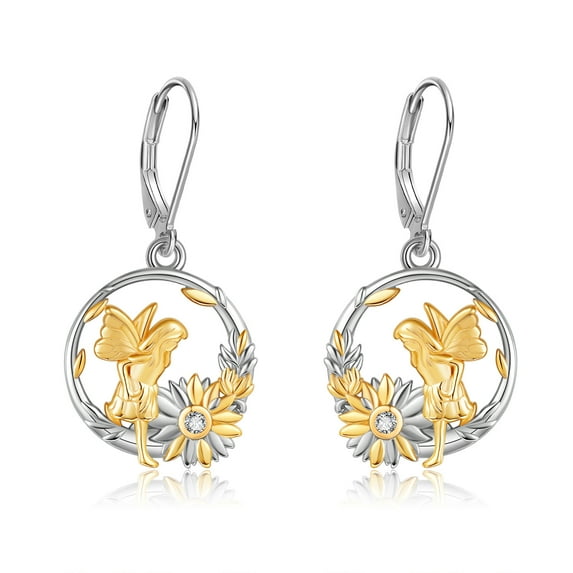 Angel Earrings 925 Sterling Silver Angel Earrings Angel wing earrings ...
