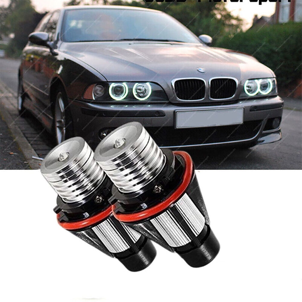 Bricologht White LED Automotive Light Bulb, 6000K, Fits BMW E39, 12V ...