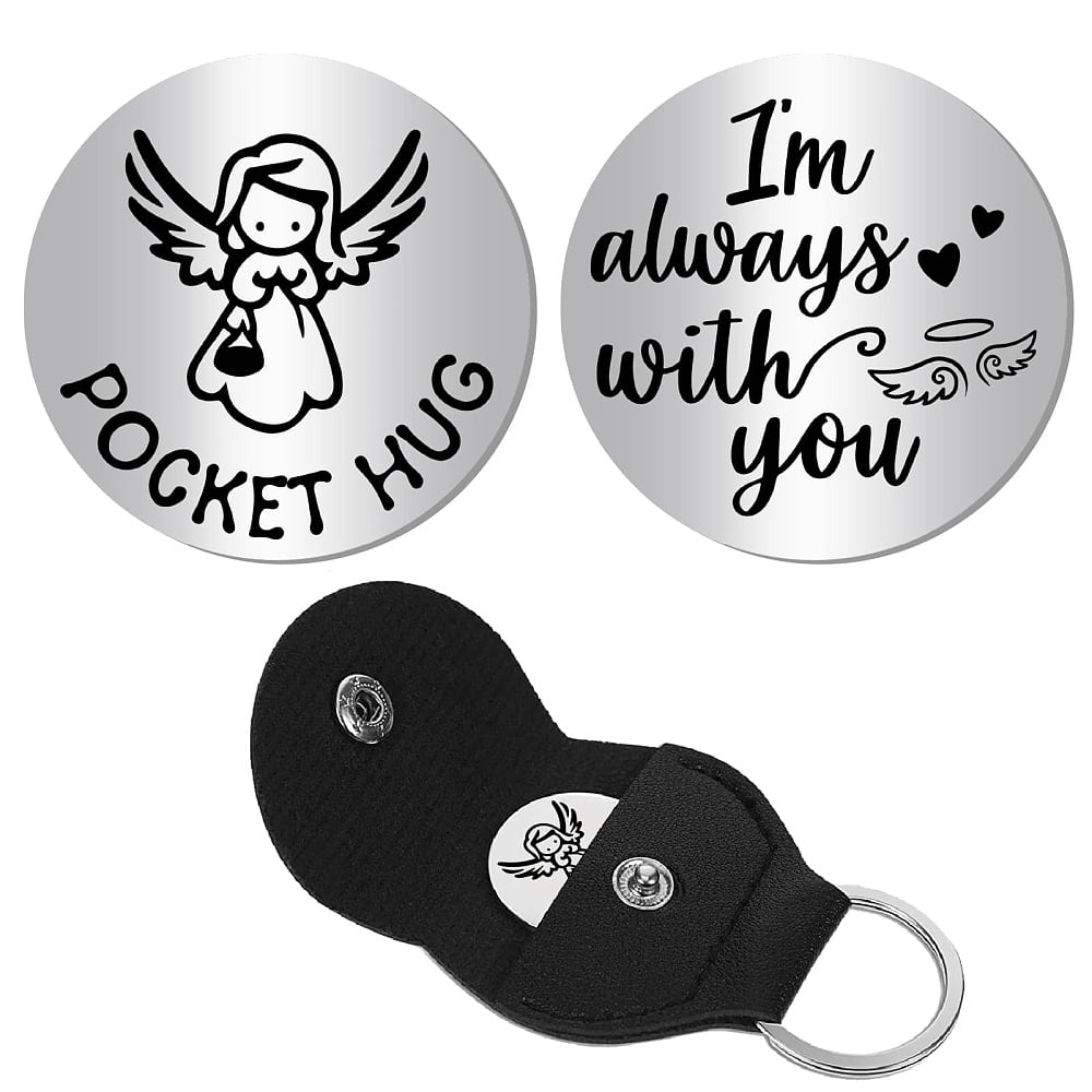 Angel & Fairy Little Pocket Hug Token Round Pocket Hug Double-Sided ...
