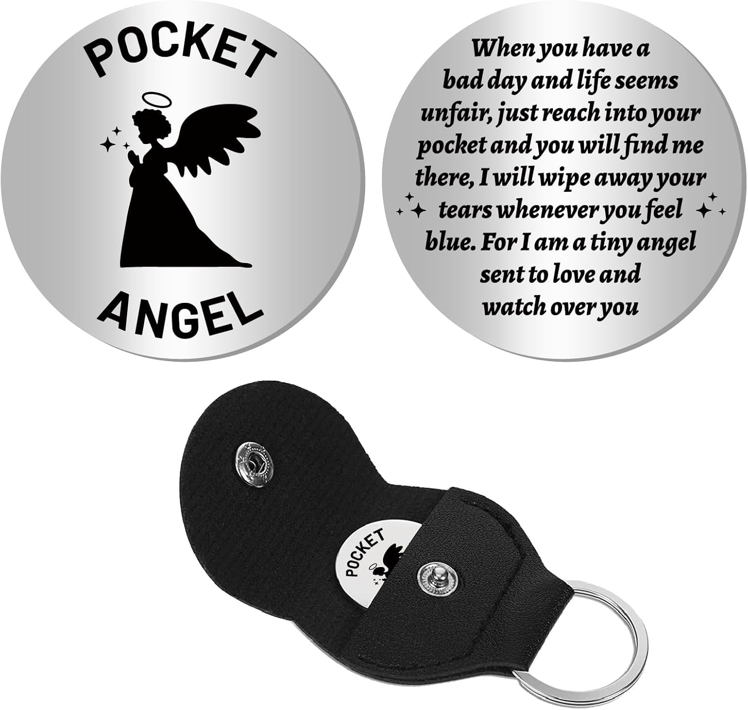 Angel Fairy Pocket Hug Token Long Distance Relationship Keepsake Token ...