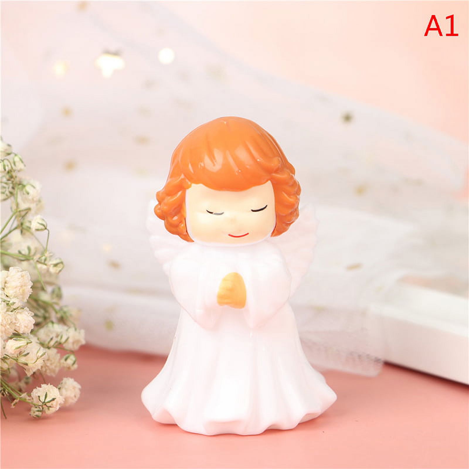 Angel Feather Wing Flag Cake Toppers for Wedding Birthday Party Cake ...